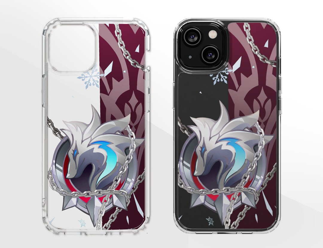 Genshin V2 Wriothesley Inspired Clear Phone Case - Etsy