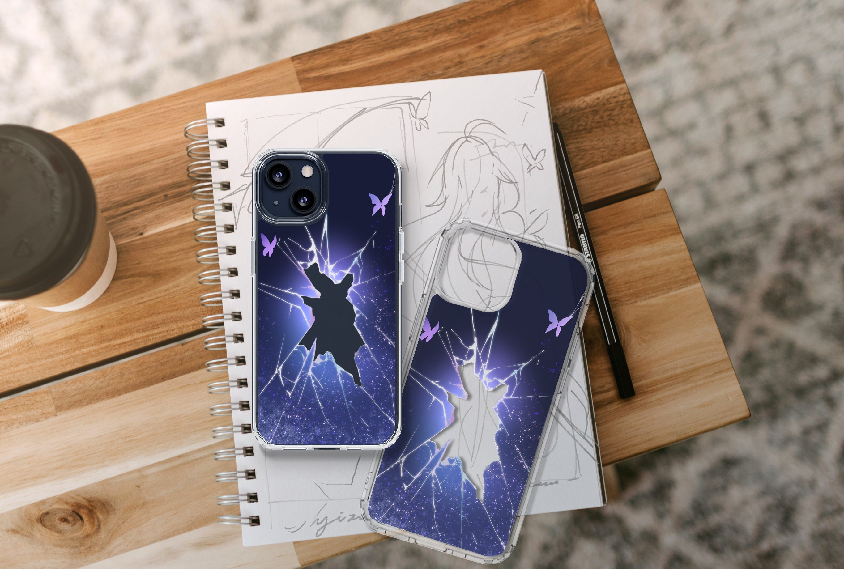 Honkai Star Rail Seele Inspired Clear Phone Case - Etsy