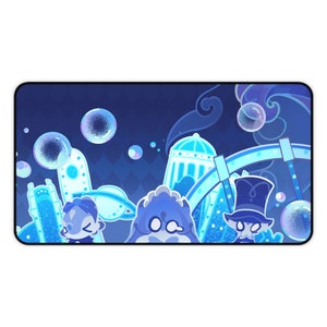 Genshin Furina Salon Solitaire Inspired Desk Mat - Etsy