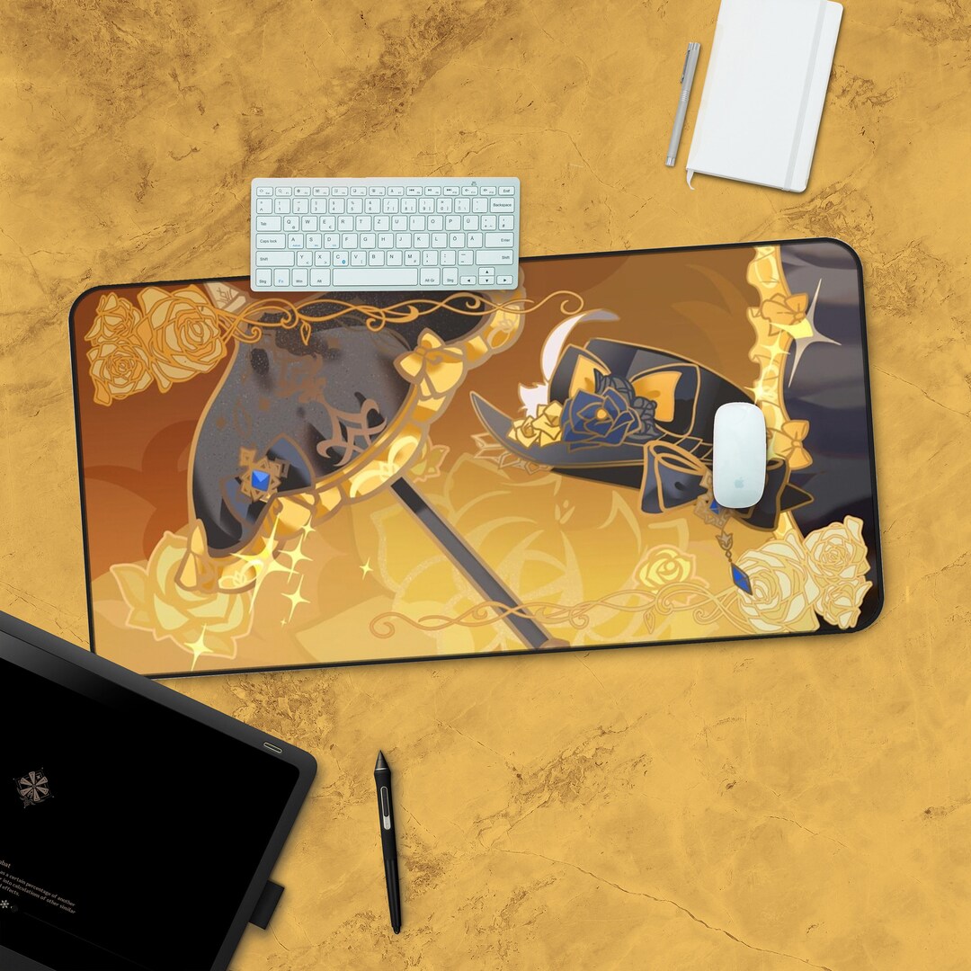 Navia Inspired Genshin Impact Desk Mat Mousepad - Etsy