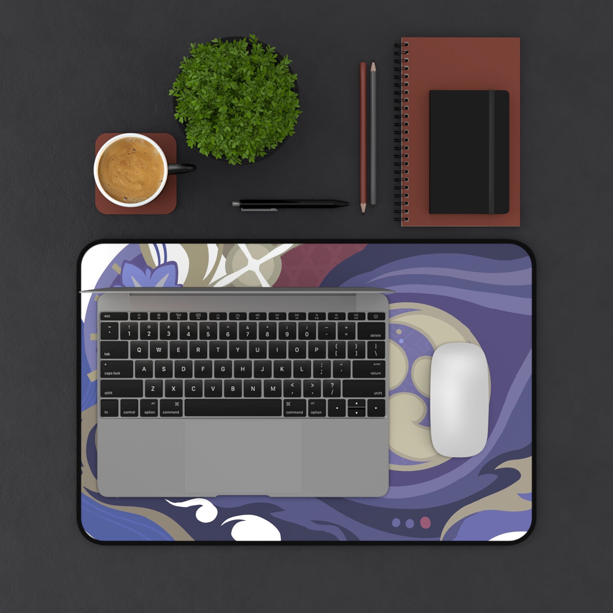 Raiden Shogun Ei Inspired Genshin Impact Desk Mat Mousepad - Etsy Australia