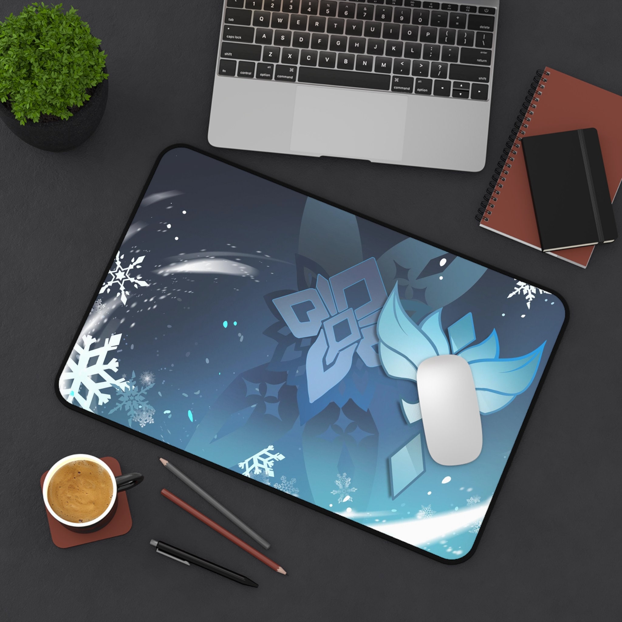 Eula Inspired Genshin Impact Desk Mat Mousepad - Etsy