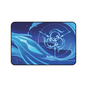 Neuvillette Inspired Genshin Impact Desk Mat Mousepad Keyboard Mat - Etsy