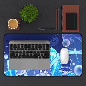 Genshin Furina Salon Solitaire Inspired Desk Mat - Etsy