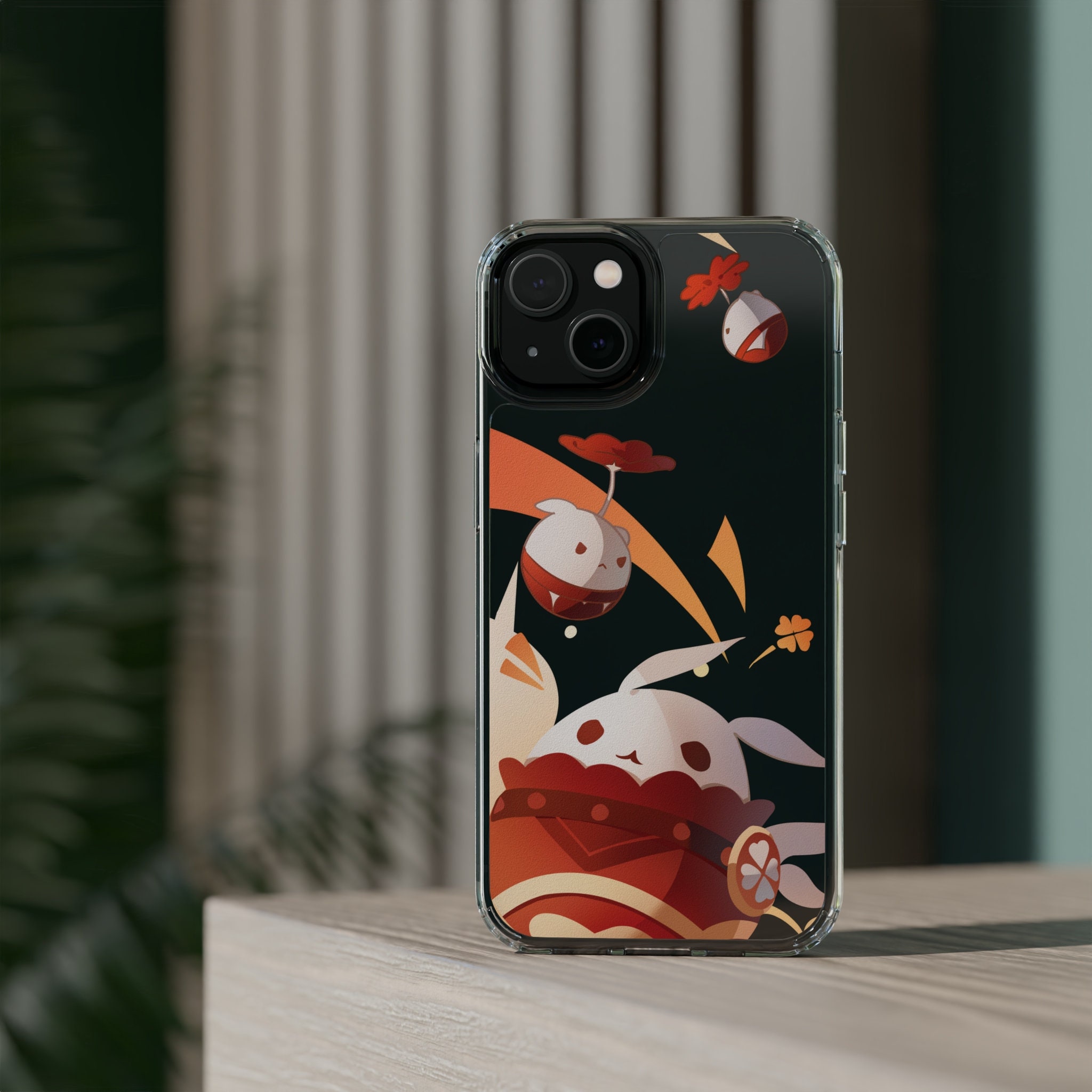 Genshin Klee Inspired Aesthetic Clear Phone Case - Etsy