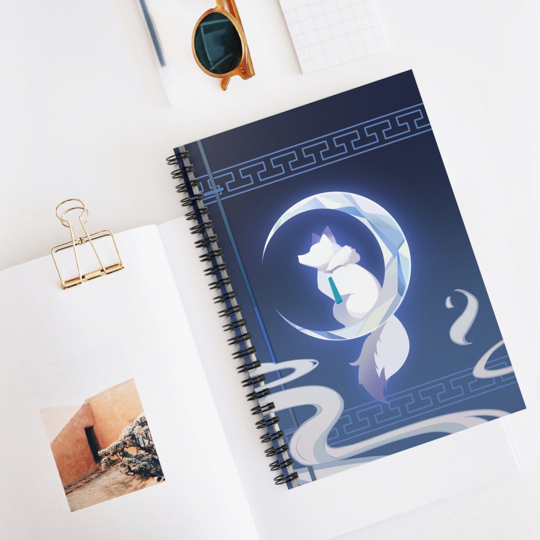 Honkai Star Rail Jingliu Inspired Spiral Ruled Lined Notebook - Etsy Canada
