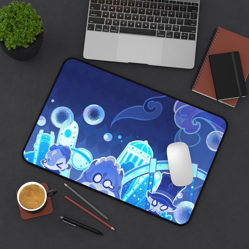 Genshin Furina Salon Solitaire Inspired Desk Mat - Etsy