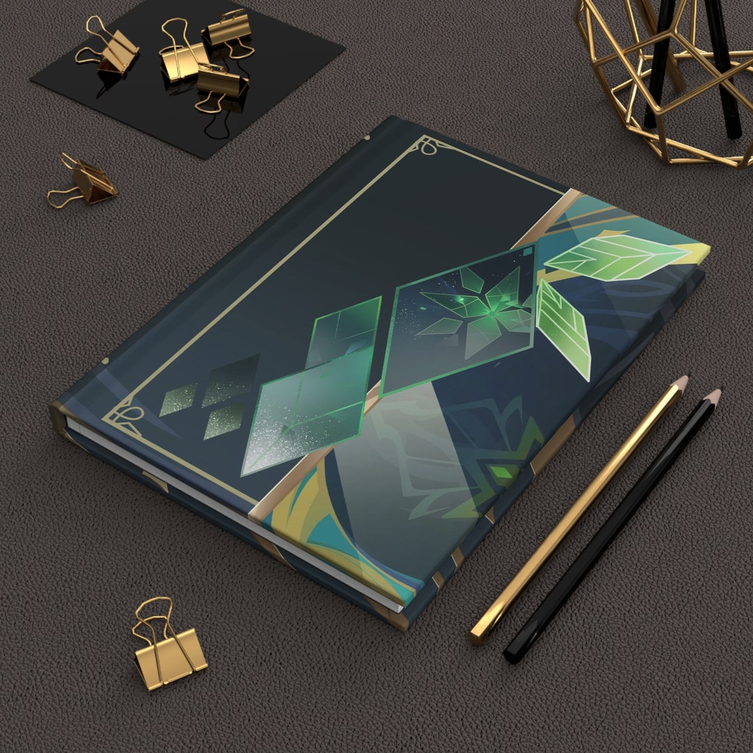 Genshin Alhaitham Aesthetic Inspired Hardcover Notebook - Etsy