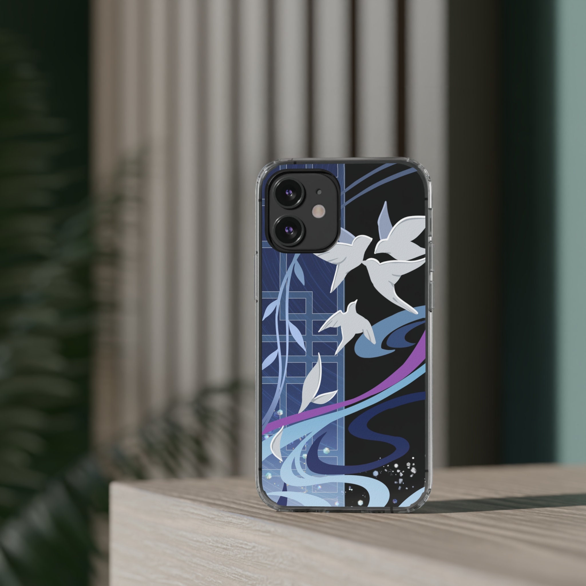 Honkai Star Rail Yanqing Inspired Clear Phone Case - Etsy