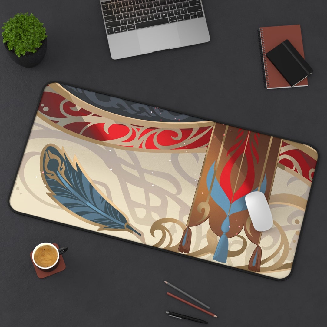 Kaveh Fanmade Namecard Inspired Genshin Impact Desk Mat - Etsy