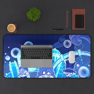 Genshin Furina Salon Solitaire Inspired Desk Mat - Etsy