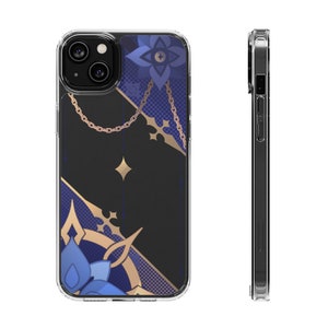 Genshin V2 Albedo Inspired Aesthetic Clear Phone Case - Etsy