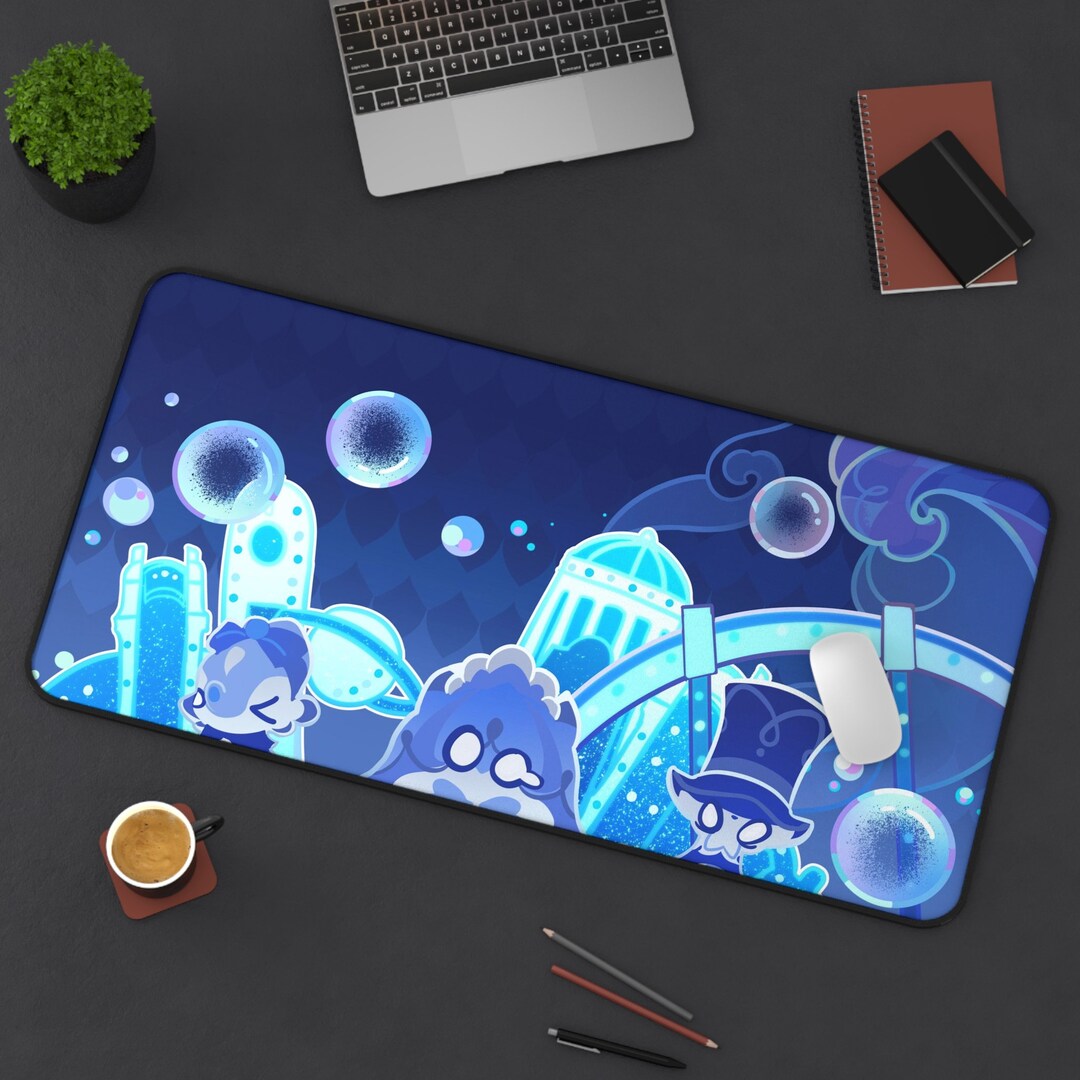 Genshin Furina Salon Solitaire Inspired Desk Mat - Etsy