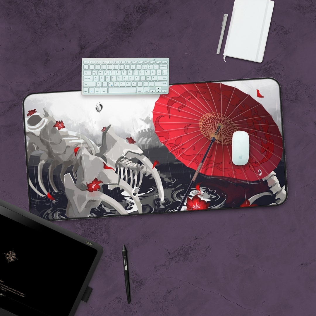 Honkai Star Rail Acheron Hand-painted Desk Mat Mousepad - Etsy