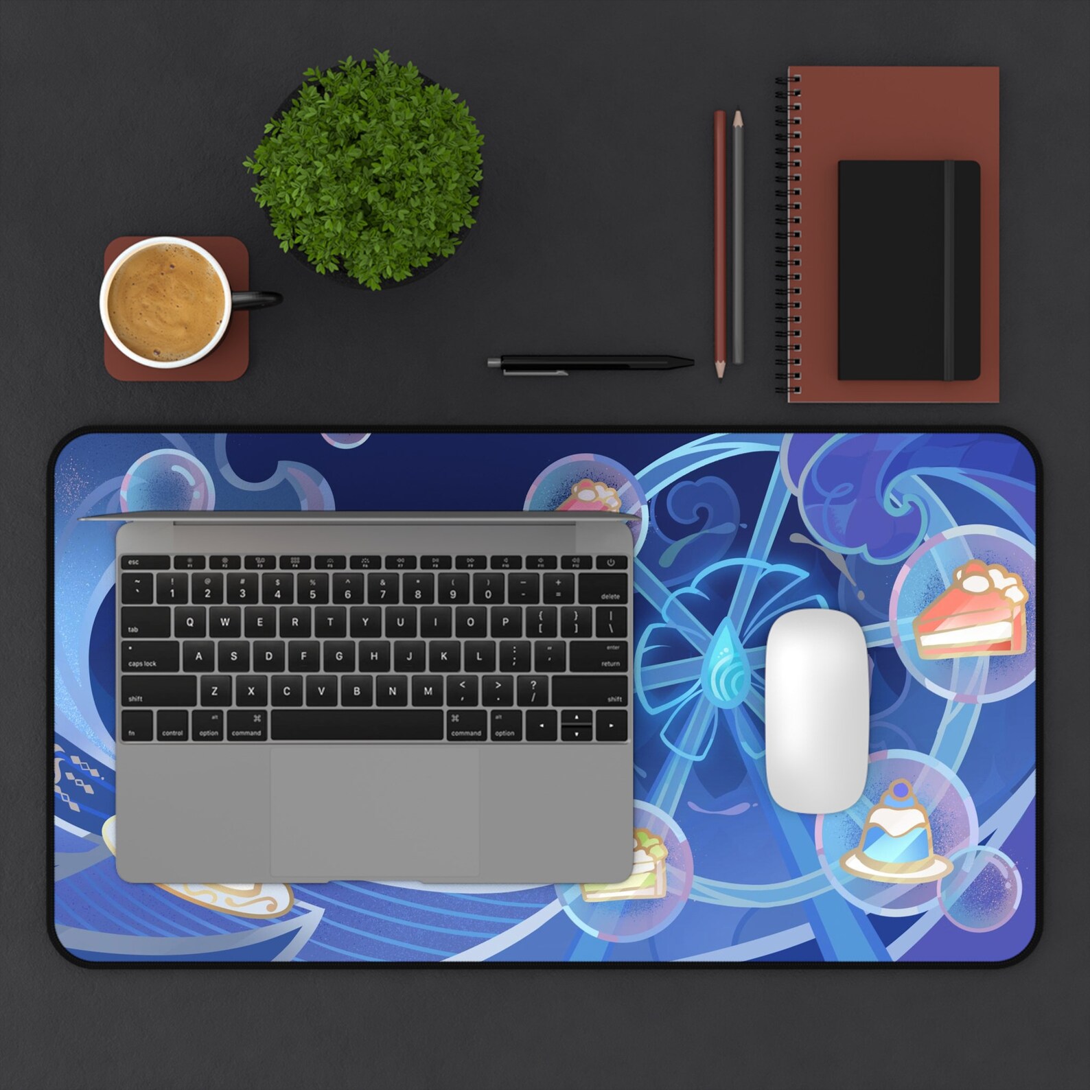 Furina Inspired Genshin Impact Desk Mat Mousepad Keyboard Mat - Etsy Canada