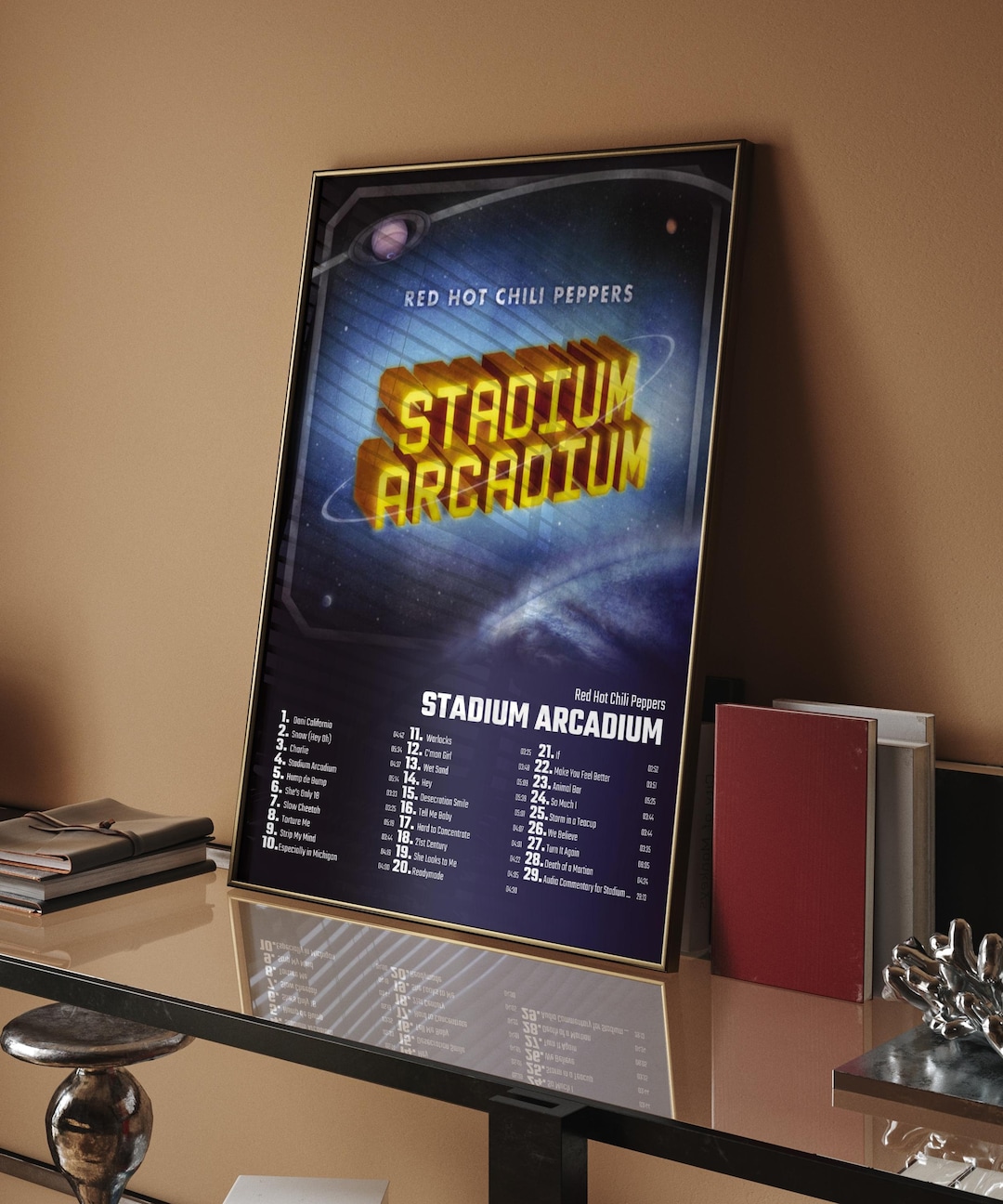 Red Hot Chili Peppers Stadium Arcadium Album Cover Poster Etsy 4375