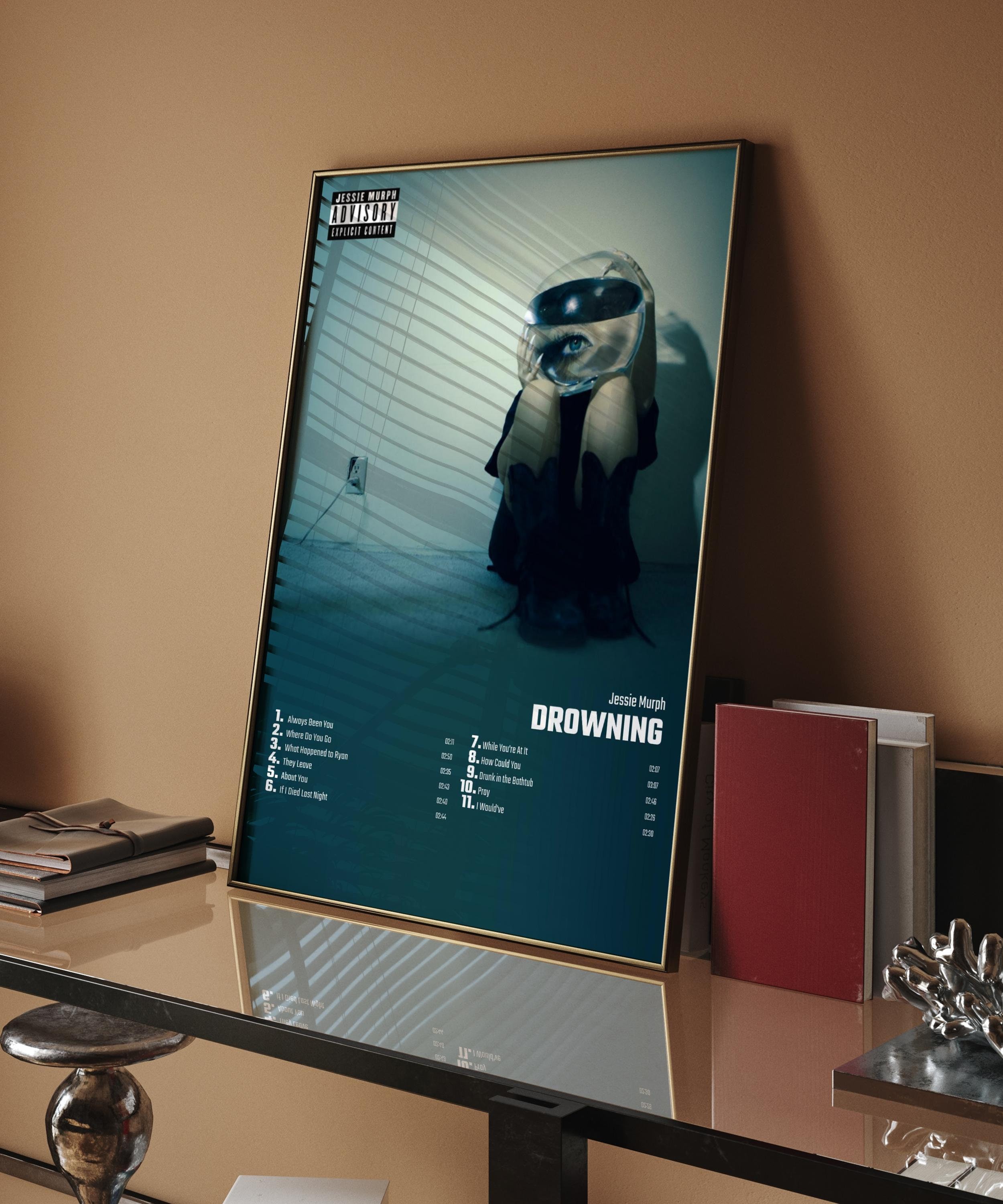 Jessie Murph Drowning Album Cover Poster Music Poster Home - Etsy