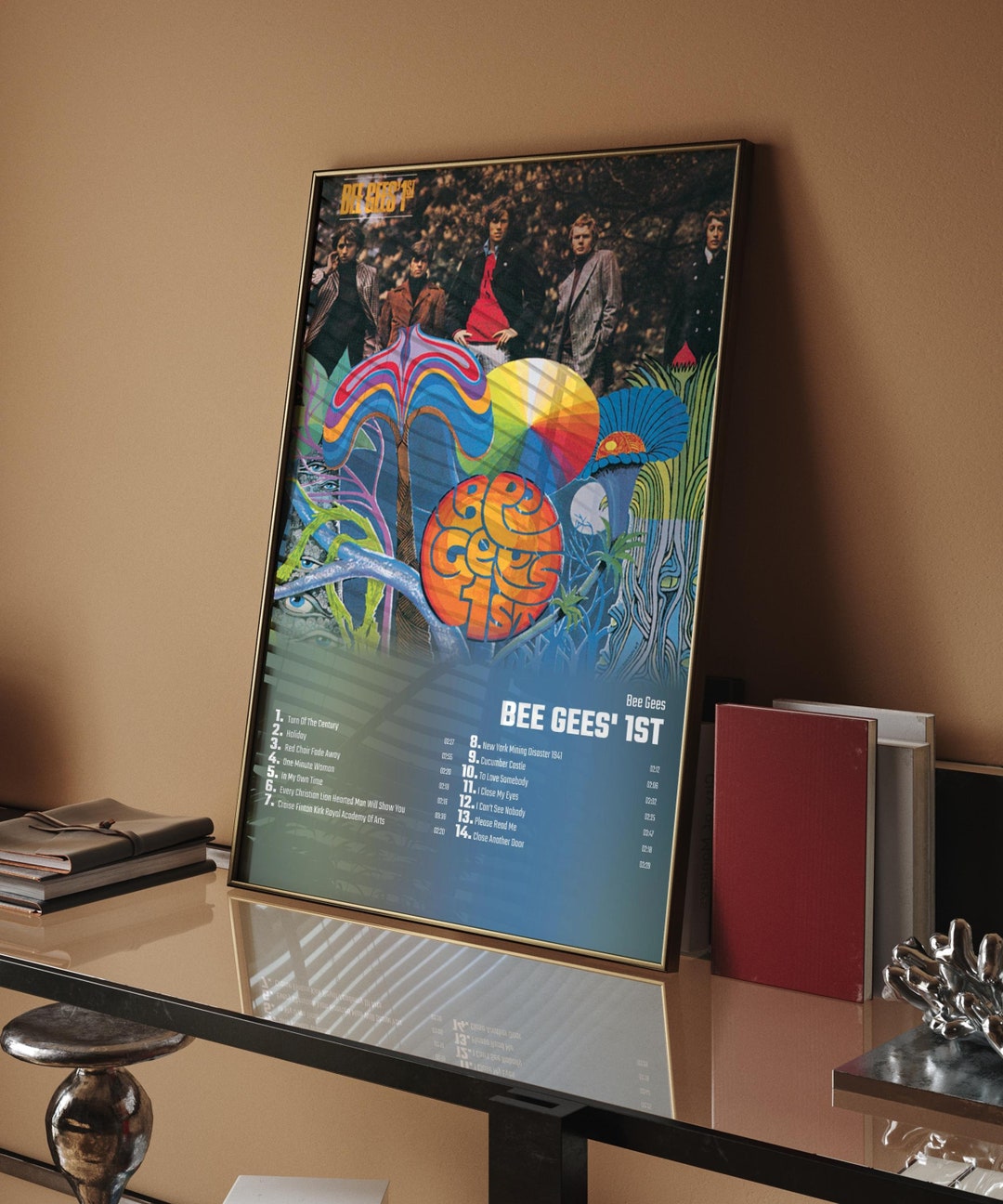 Bee Gees Bee Gees' 1st Album Cover Poster Music Poster - Etsy