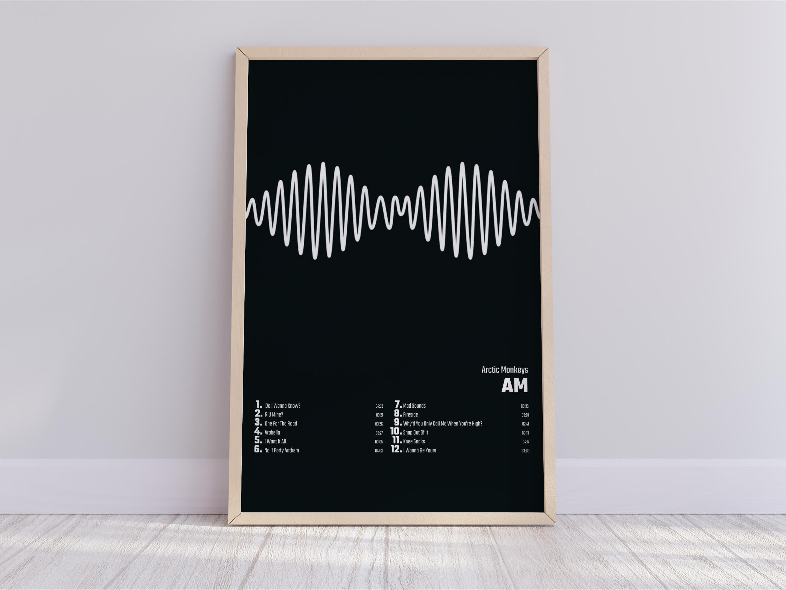 Arctic Monkeys Am Album Cover Poster Music Poster Home - Etsy