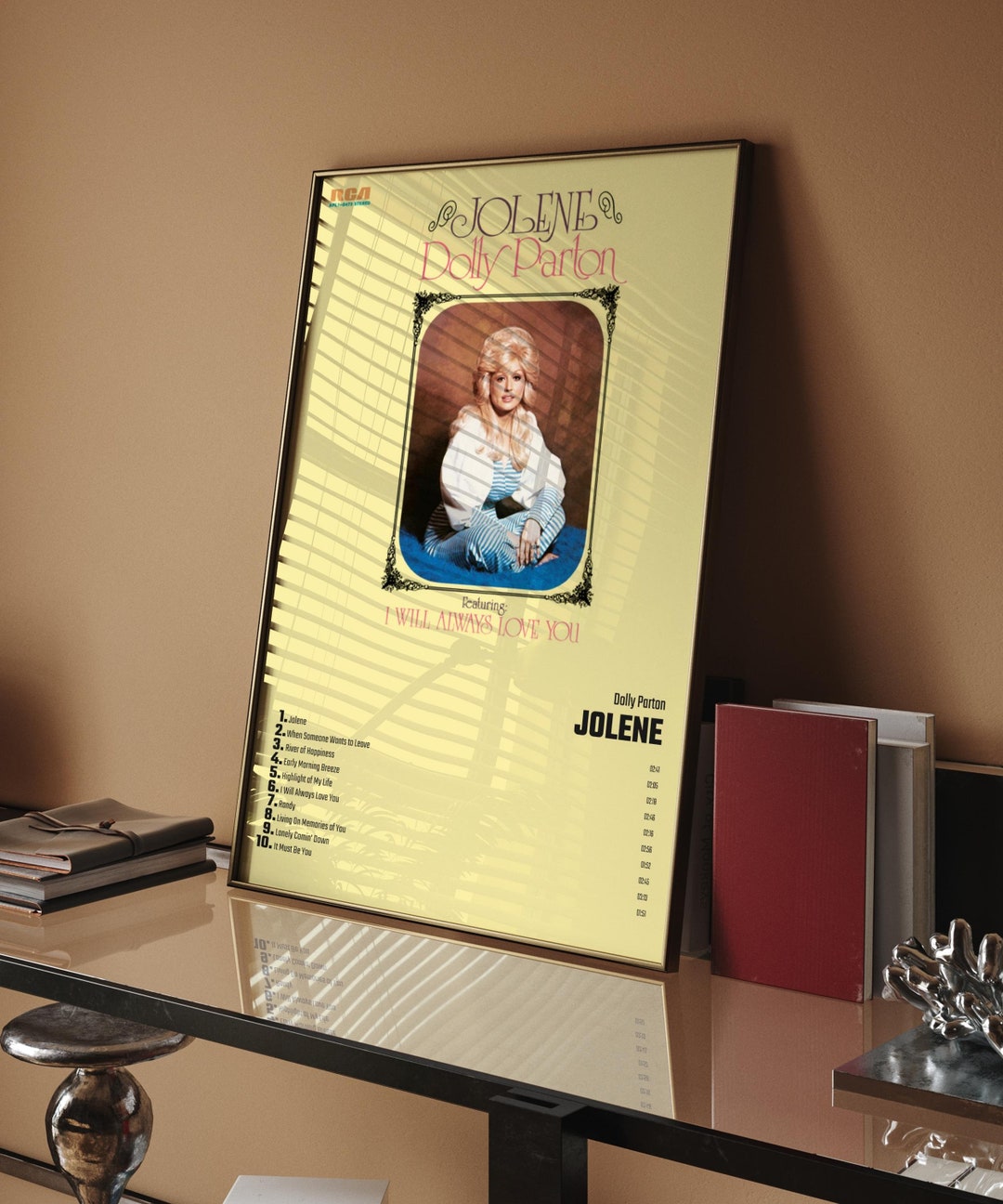 Dolly Parton Jolene Album Cover Poster Music Poster Home - Etsy