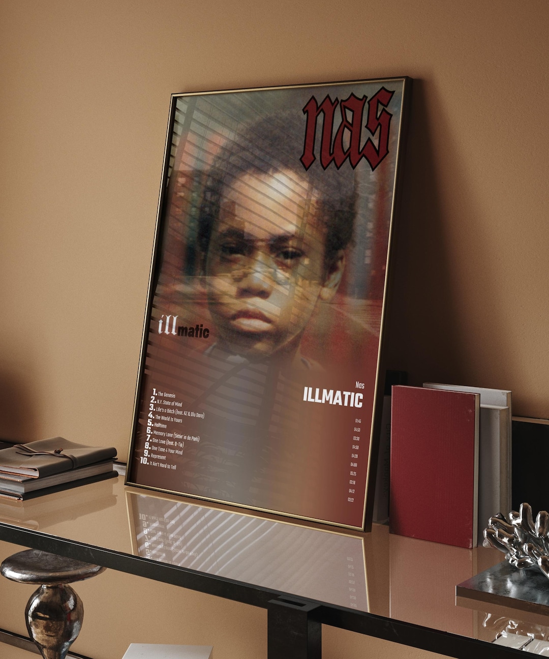 Nas Illmatic Album Cover Poster Music Poster Home Decor - Etsy