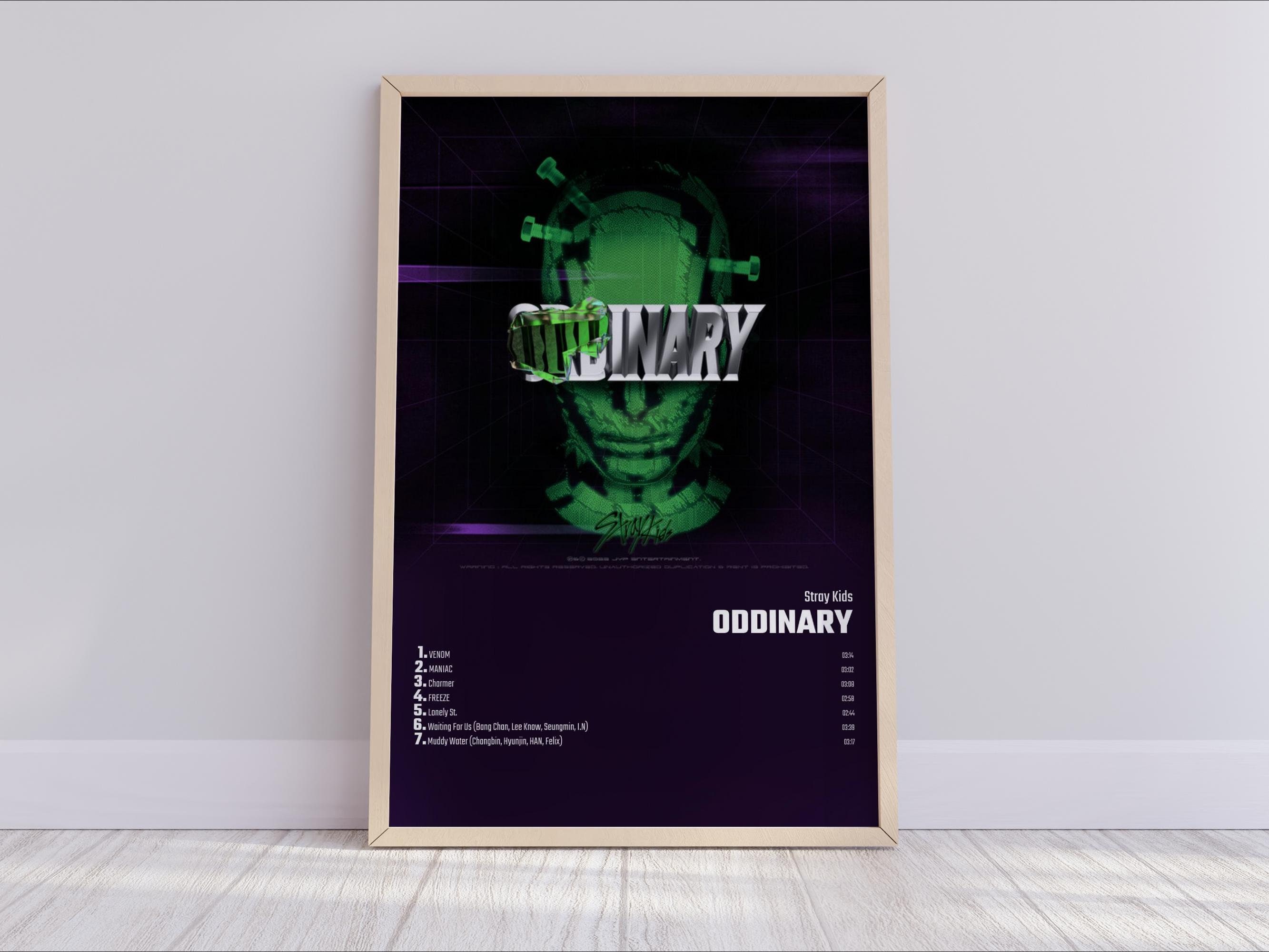 Stray Kids Oddinary Album Cover Poster Music Poster Home - Etsy
