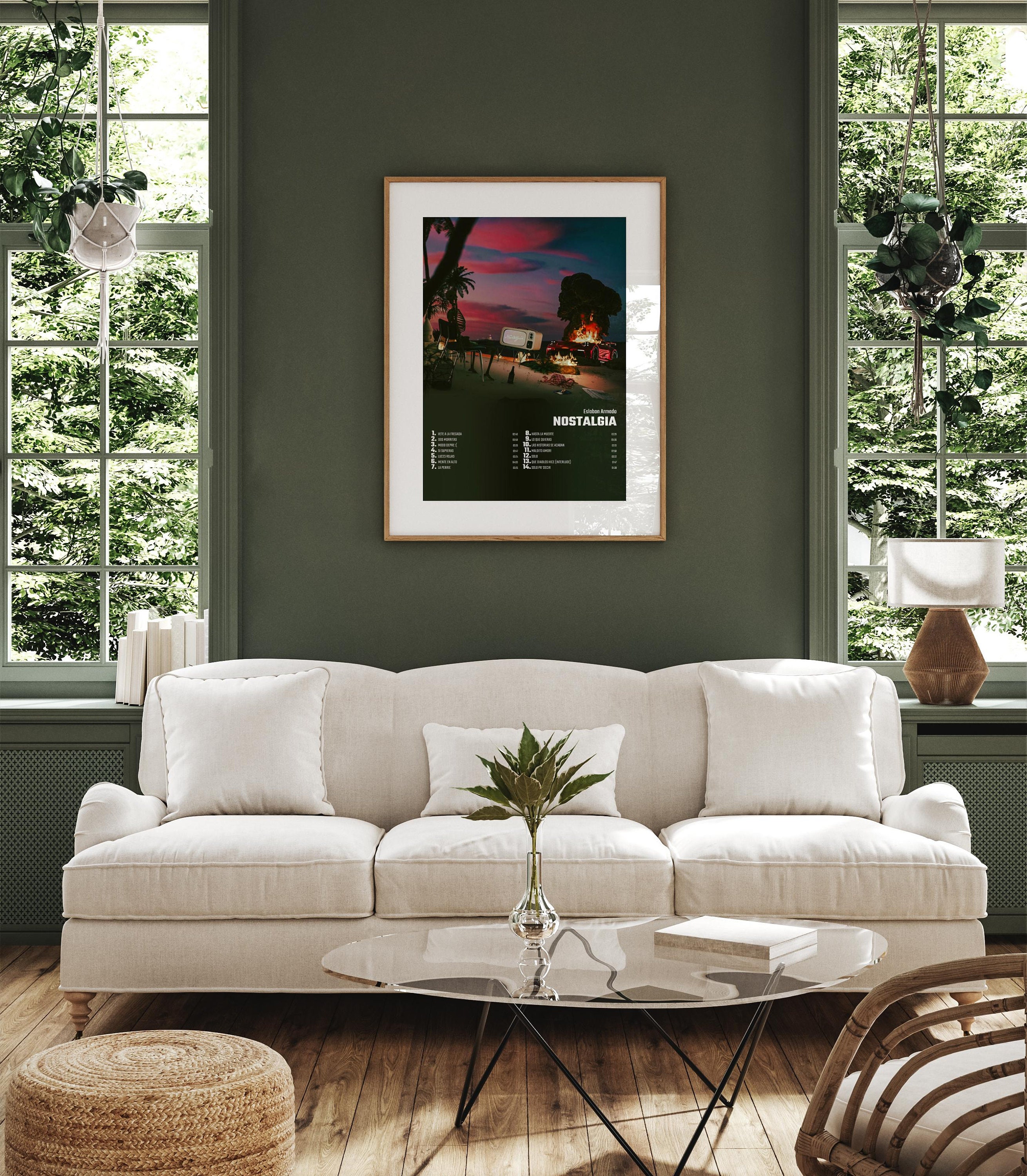 Eslabon Armado Nostalgia Album Cover Poster Music Poster - Etsy
