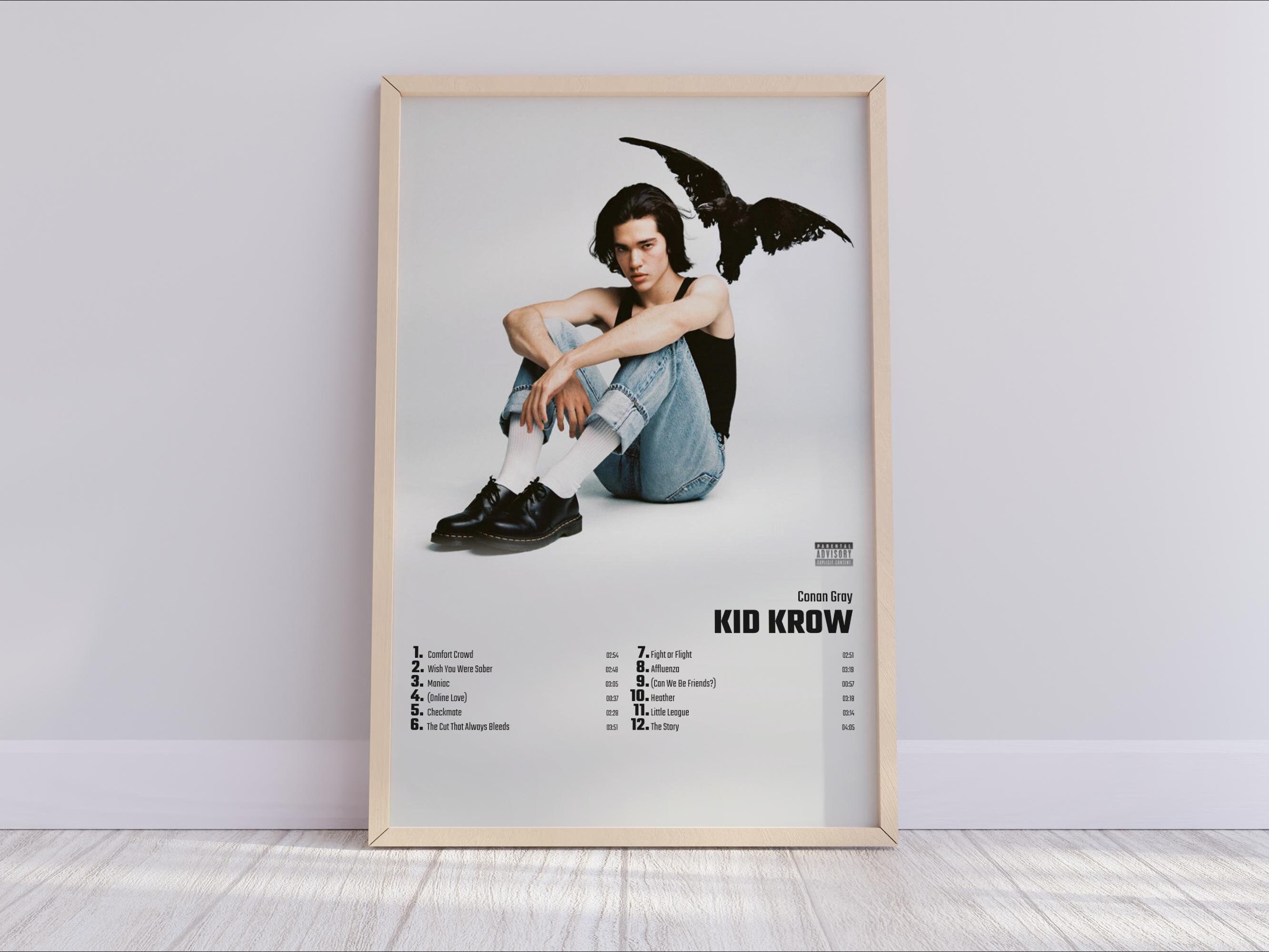 Conan Gray Kid Krow Album Cover Poster Music Poster Home - Etsy