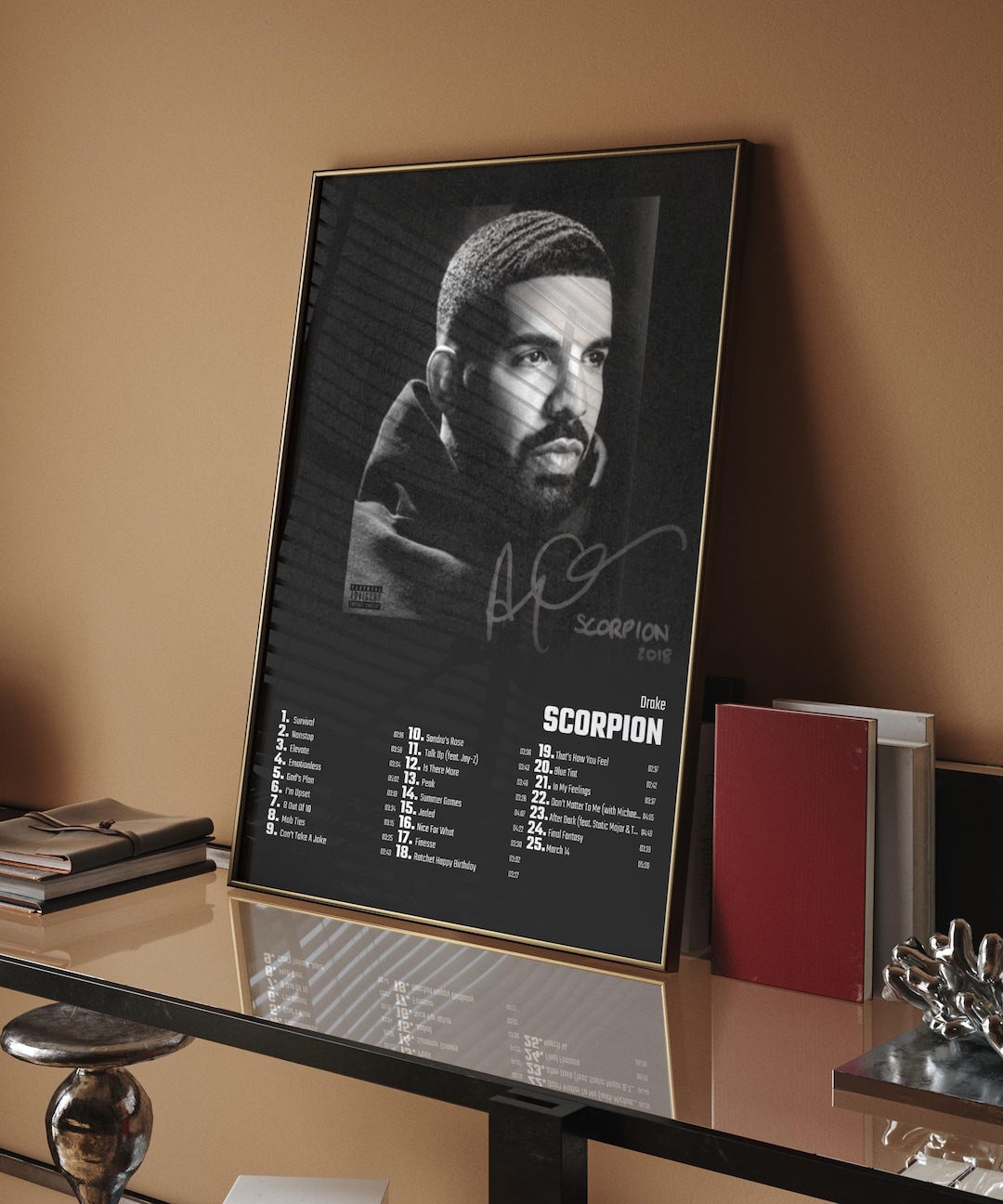 Drake Scorpion Album Cover Poster Music Poster Home Decor - Etsy