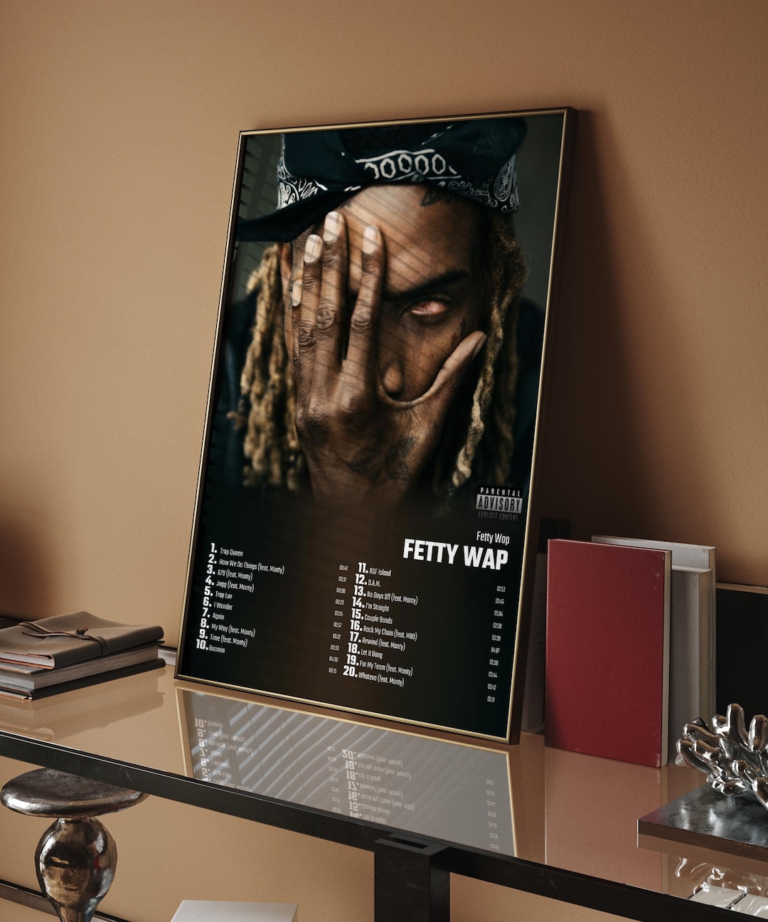 Fetty Wap Fetty Wap Album Cover Poster Music Poster Home - Etsy