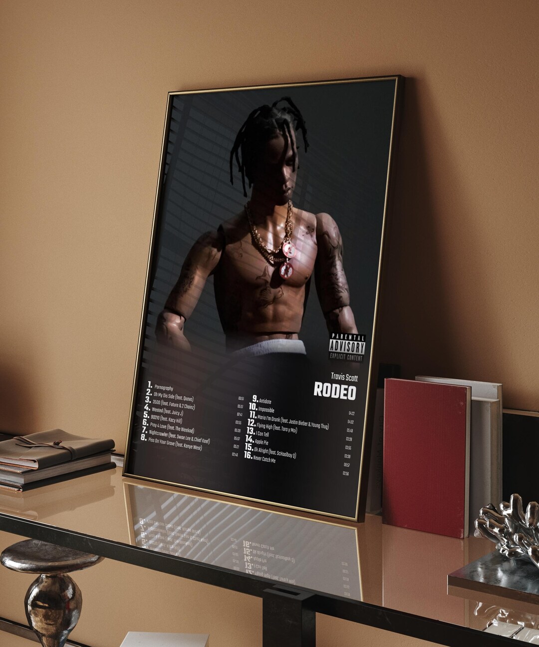 Travis Scott Rodeo Album Cover Poster Music Poster Home - Etsy