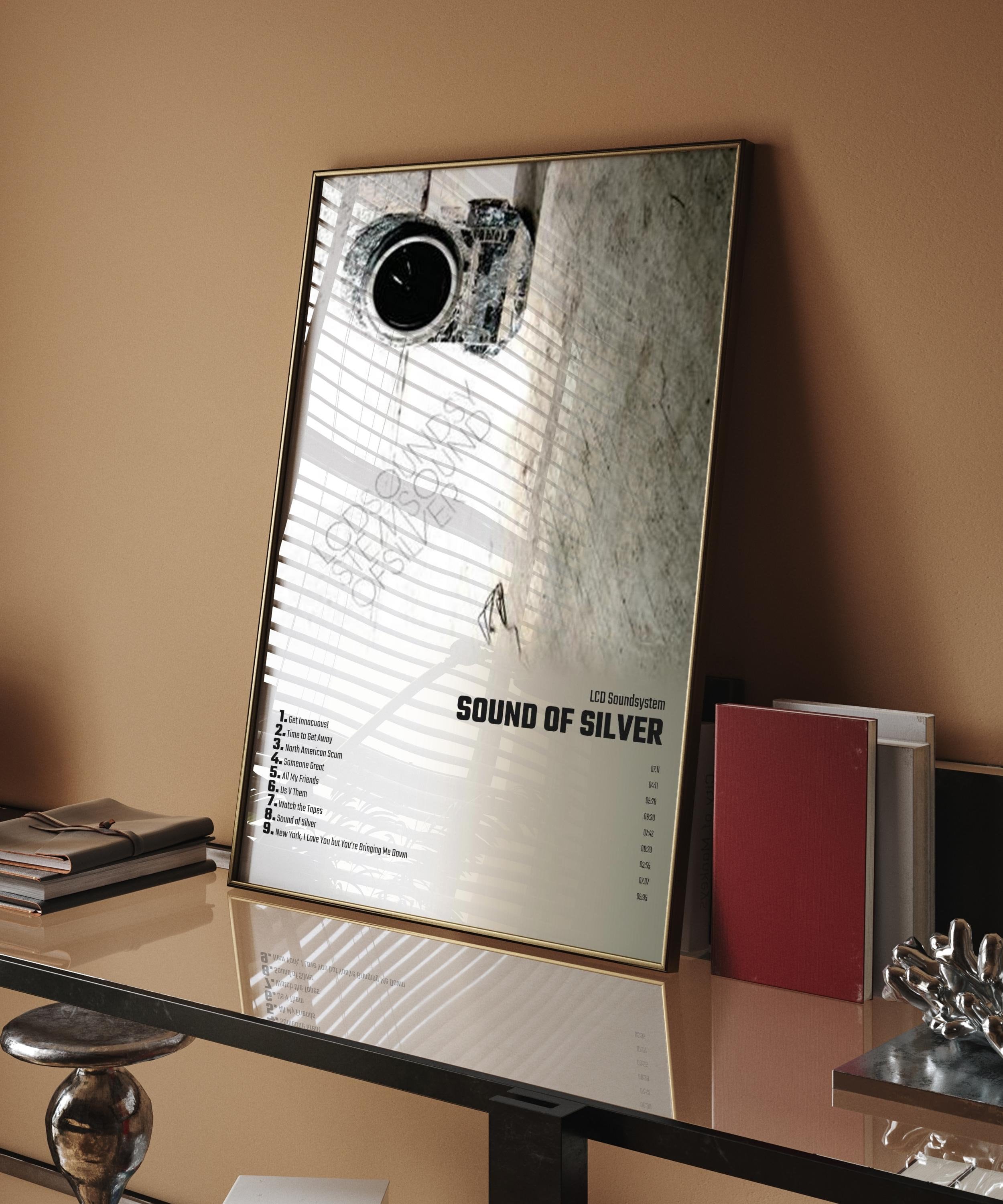 LCD Soundsystem Sound of Silver Album Cover Poster Music - Etsy