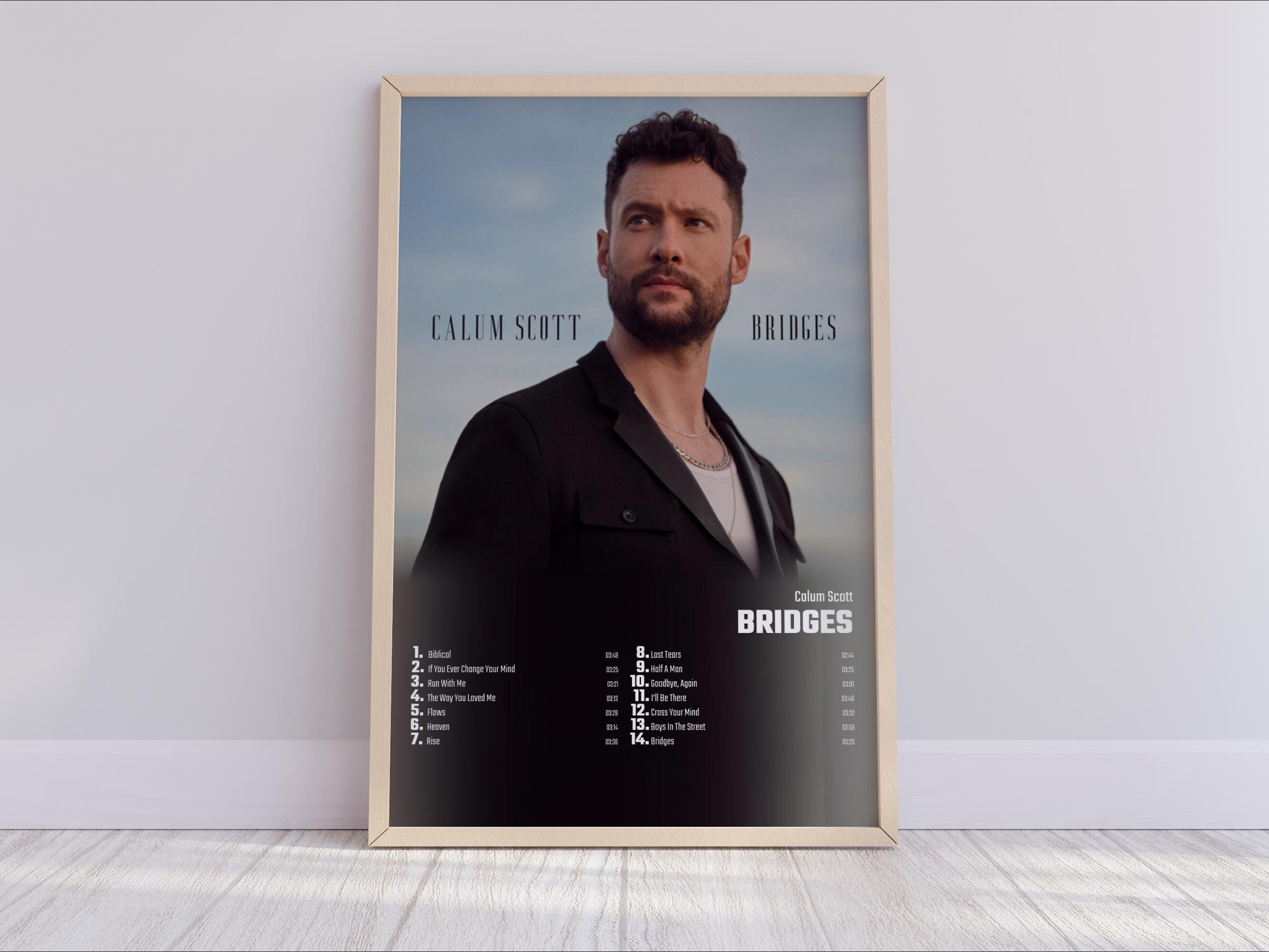 Calum Scott Bridges Album Cover Poster Music Poster Home - Etsy