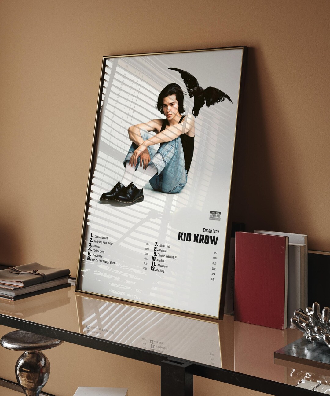 Conan Gray Kid Krow Album Cover Poster Music Poster Home - Etsy