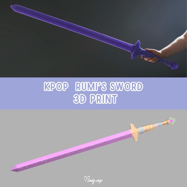 Rumi kpop demon hunters sword - Etsy España