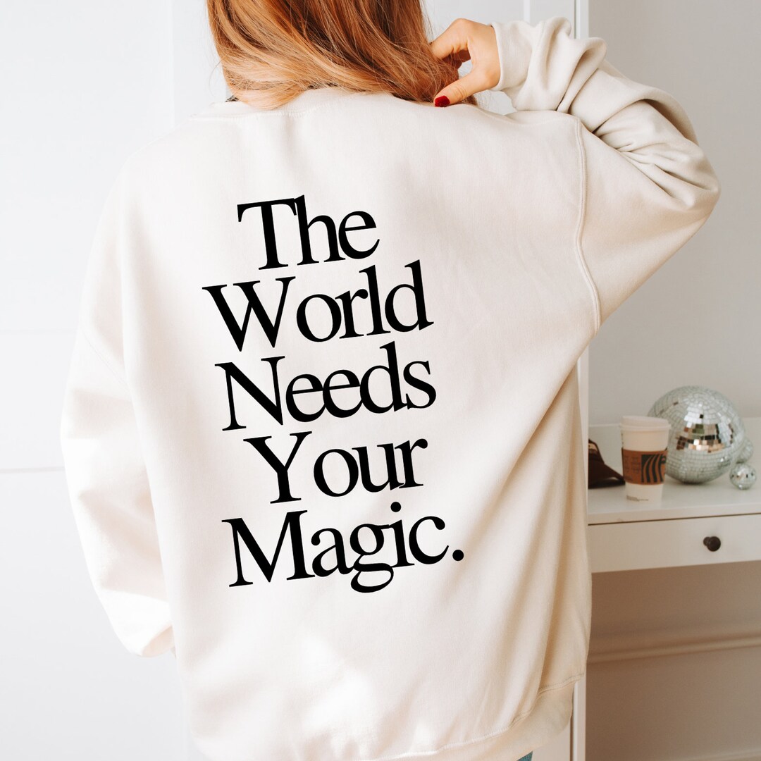 The World Needs Your Magic Smiley SVG/PNG - Etsy