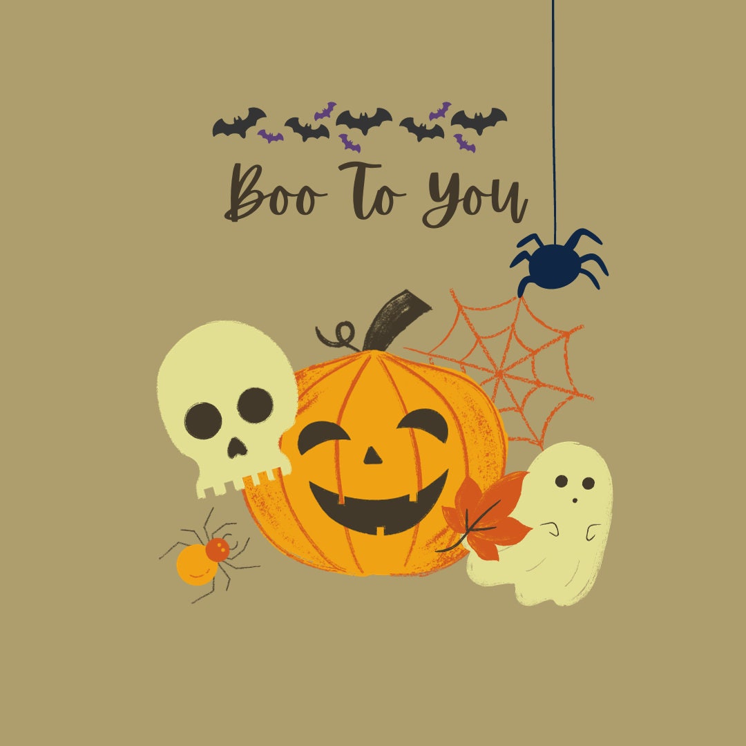 Boo to You digital - Etsy