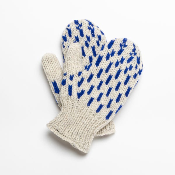 Double Knit Mittens - Etsy