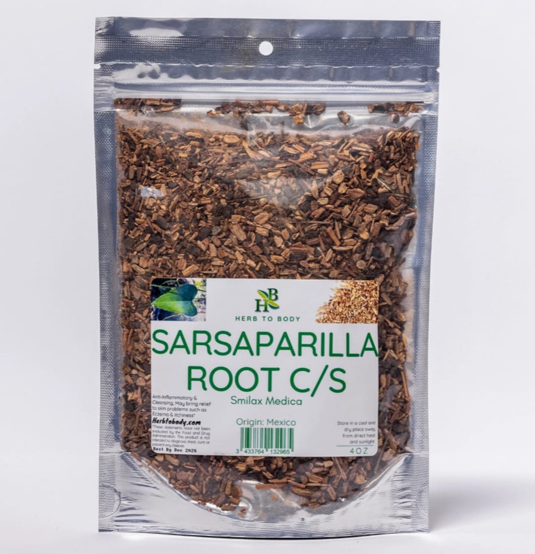 Natural Sarsaparilla Root Tea Organic Sarsaparilla Bitter Tea Herb Cut ...