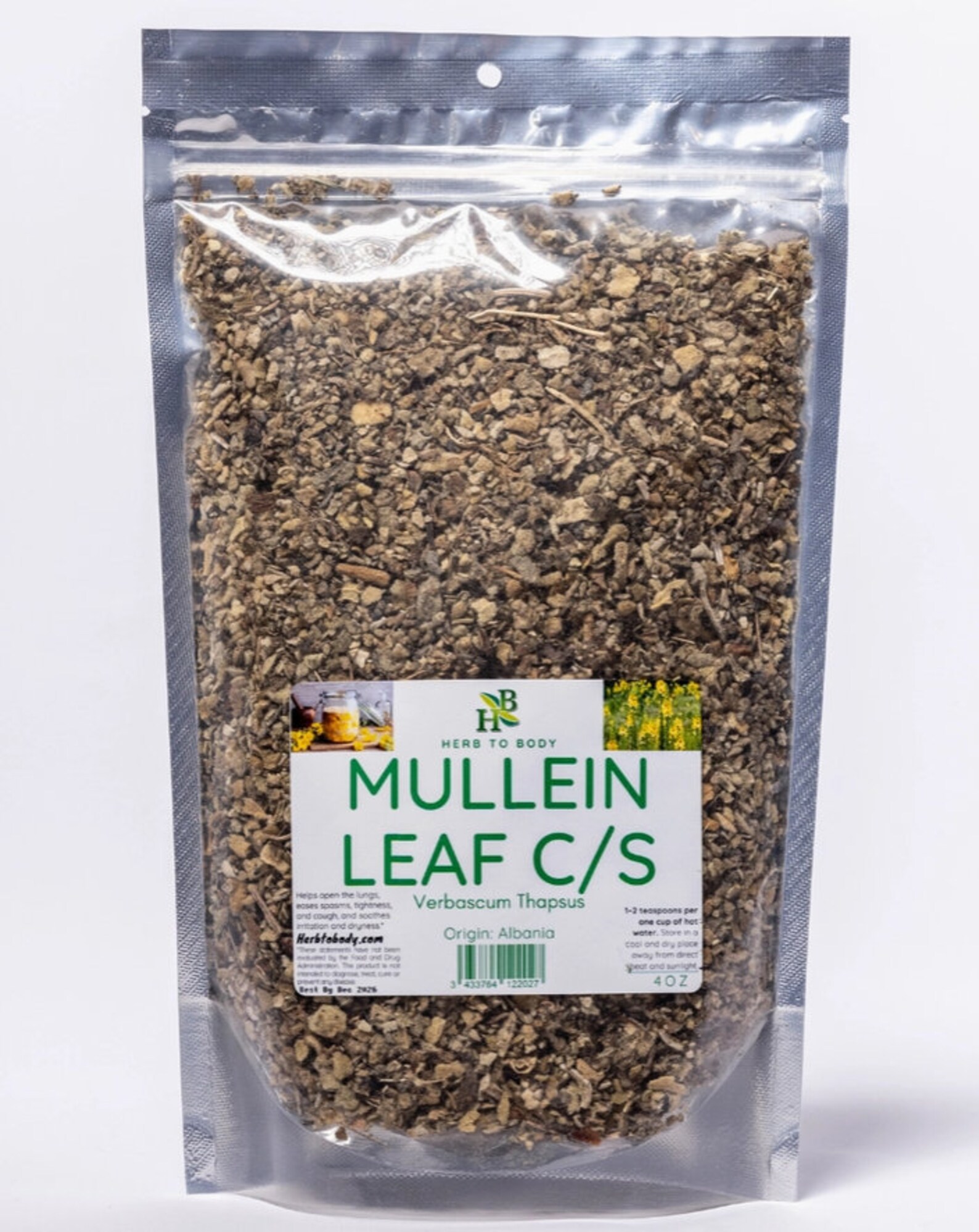 Mullein Leaf Tea Herbal Mullein Tea Herb Remedy Organic Mullein Herb ...