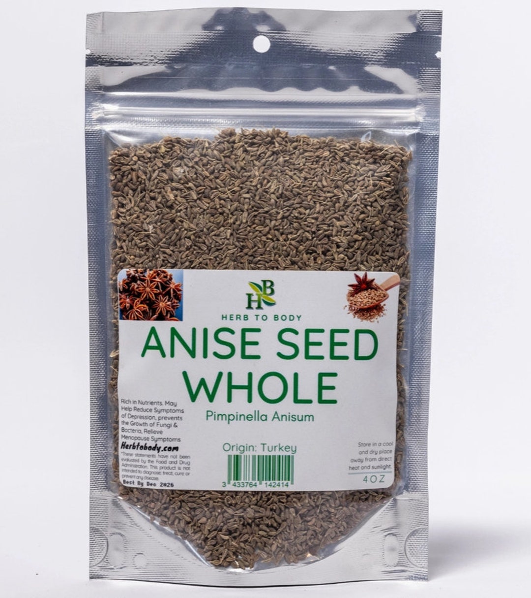 Anise Seed Whole Herbal Tea Anise Herb Natural Anise 4oz - Etsy