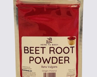 Organic Beet Root Powder Non-gmo, Raw, Kosher, 100% Pure, Vegan ...