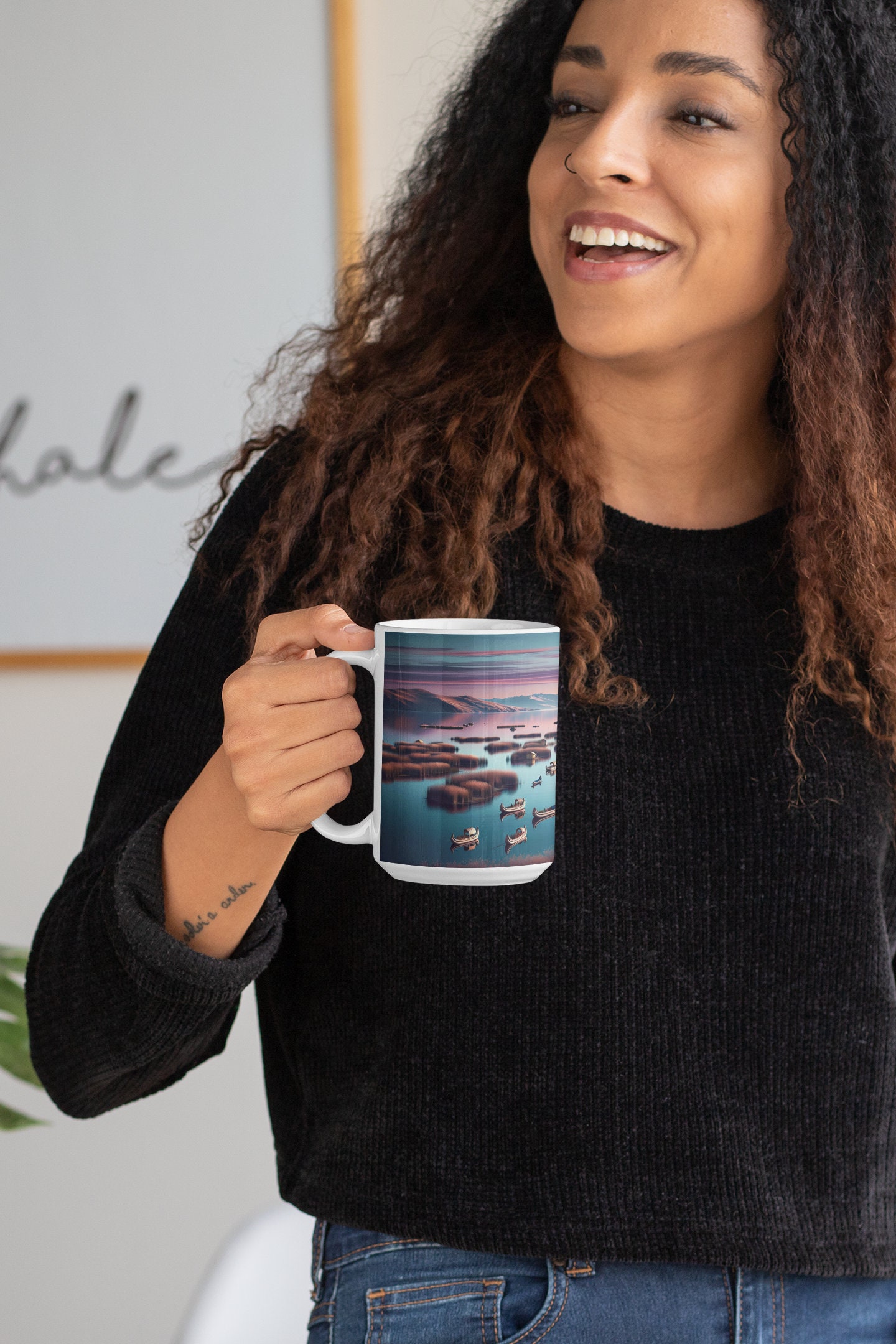 Peruvian Lake Mug | Peruvian Coffee Mugs | Peru Mugs | Peru Travel Mug ...