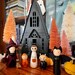 Halloween Peg Dolls Witch, Bat, Ghost, Cat, Bunny, Pumpkin - Etsy