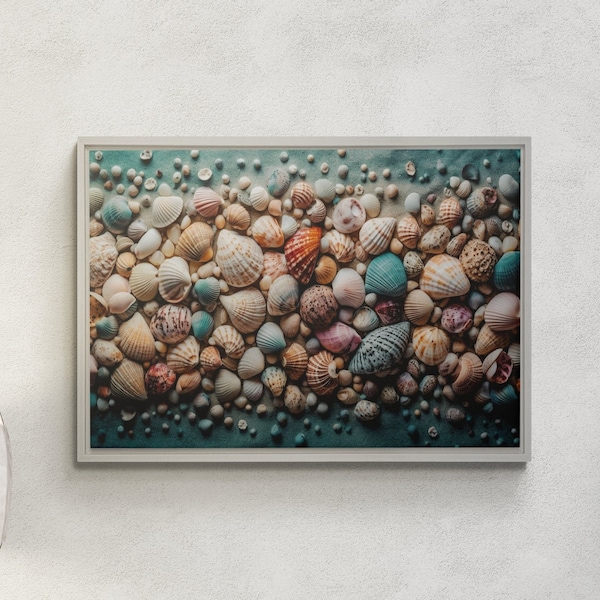 Large Seashell Wall Art - Etsy