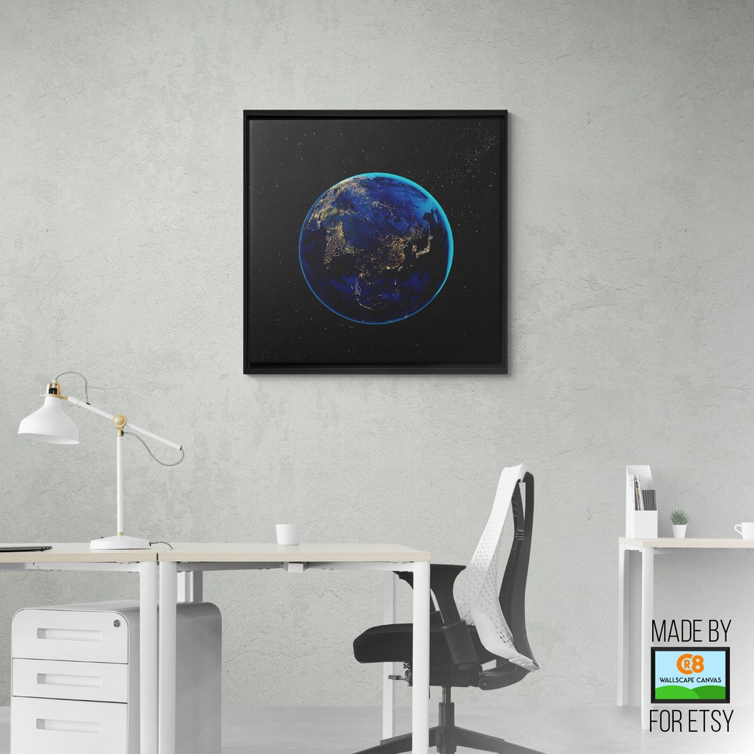 NASA Earth Canvas & Poster Art, the View of Earth From Space ...