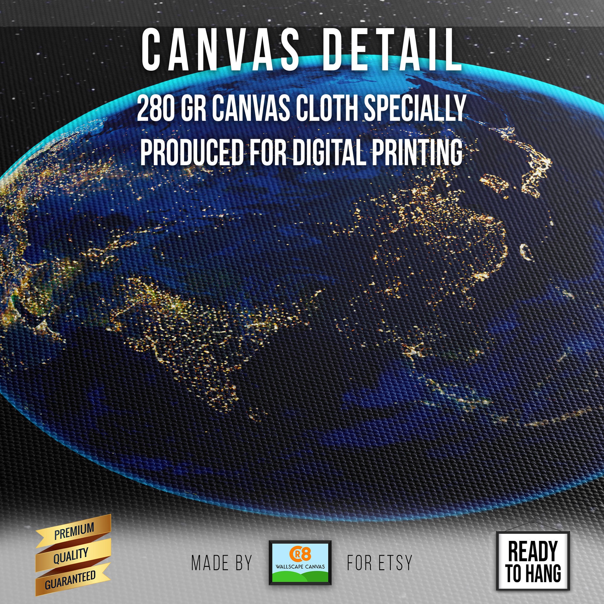 NASA Earth Canvas & Poster Art, the View of Earth From Space ...