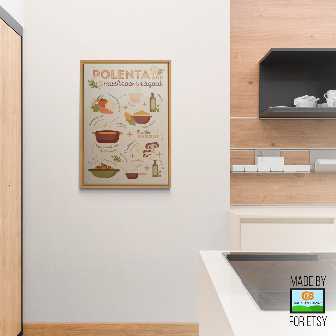 Mushroom and Polenta Dance: Mushroom and Polenta Illustration, Add Art ...