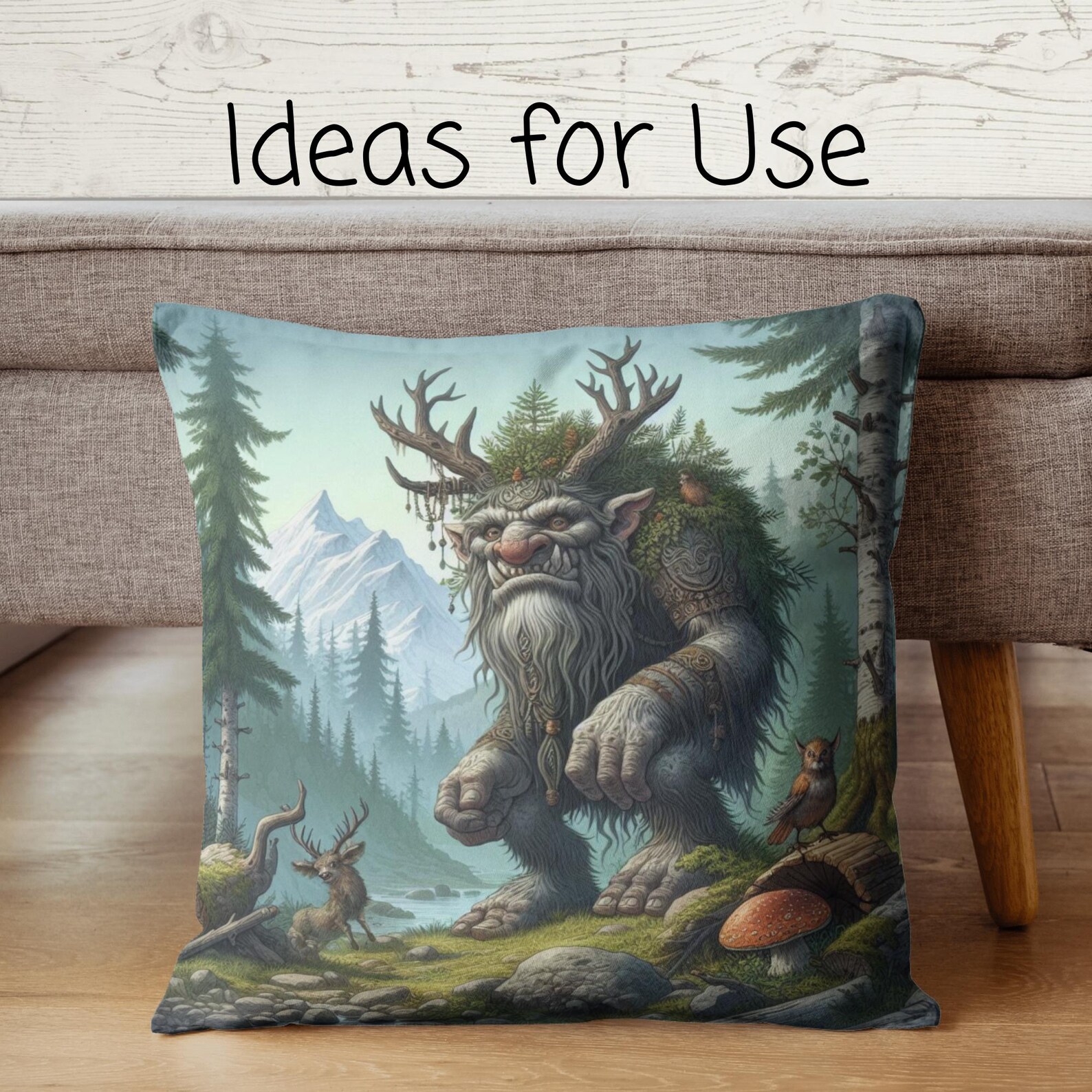 10 Fantasy Norwegian Forest Trolls Clipart: Mystical Folklore Art ...