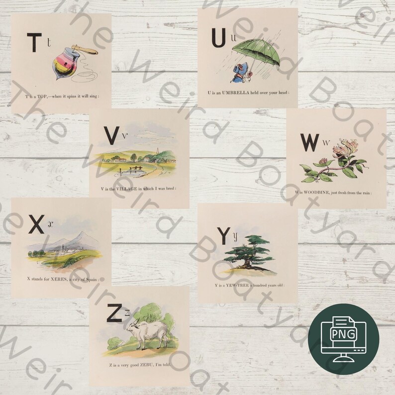 Victorian Alphabet Engravings: 1850 William James Linton (digital ...